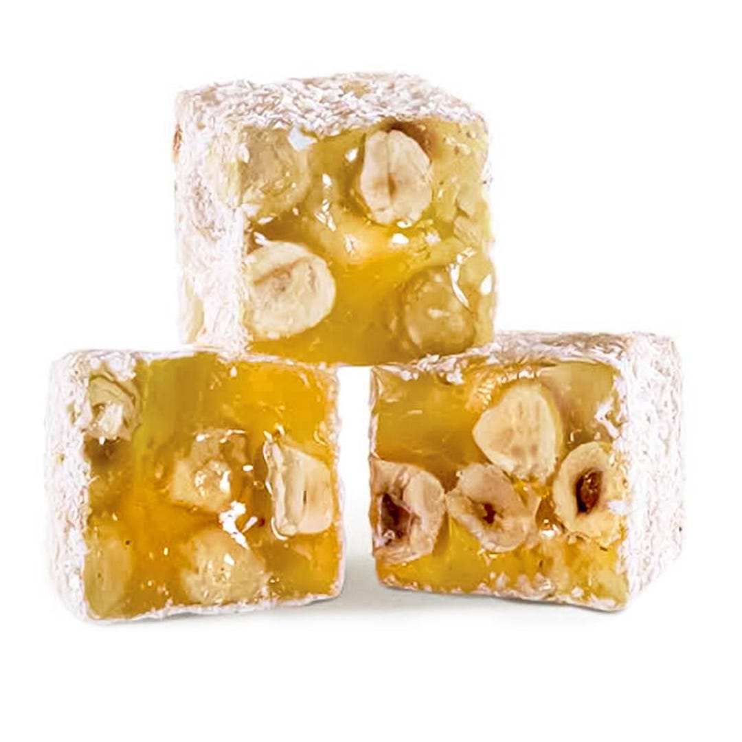 Hazelnut Coconut Turkish Delight, Fresh Turkish Delight, Turkish Sweet ...