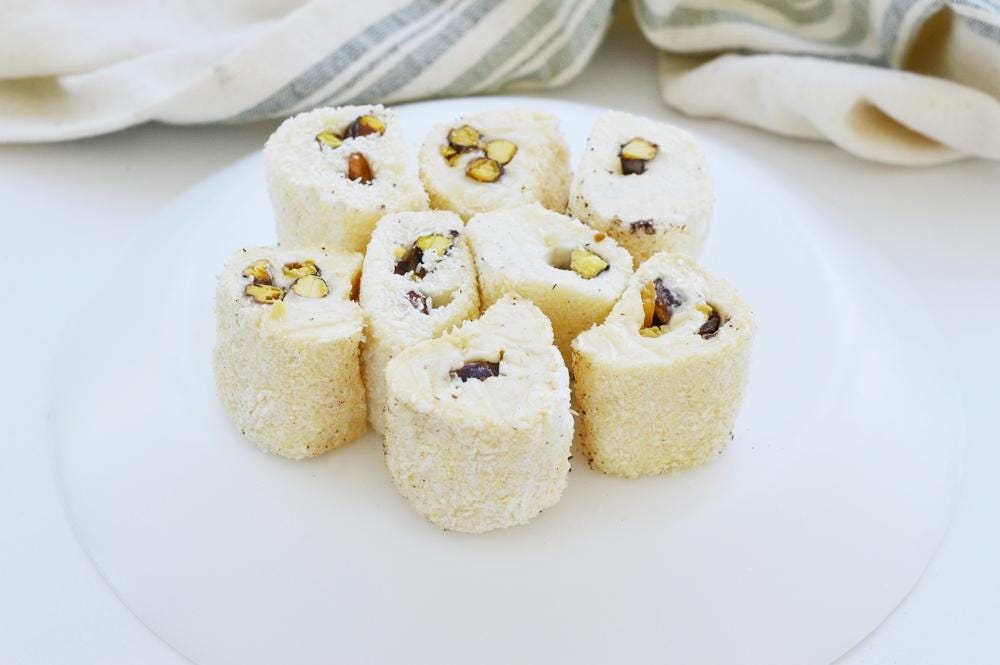Coconut Pistachio Turkish Delight – Premium Sugar Cane Dessert - Etsy