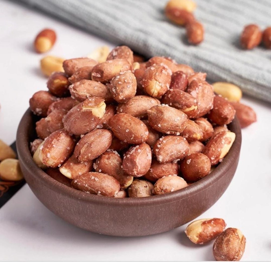 Fresh Roasted Salted Peanuts: Traditional Turkish Snack (14.11oz - 400g ...