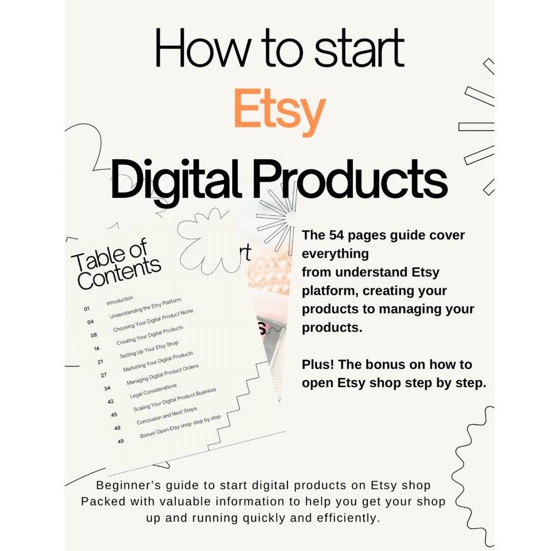 Etsy Digital Product, Digital Ideas, Bundle Digital, Digital Prints ...