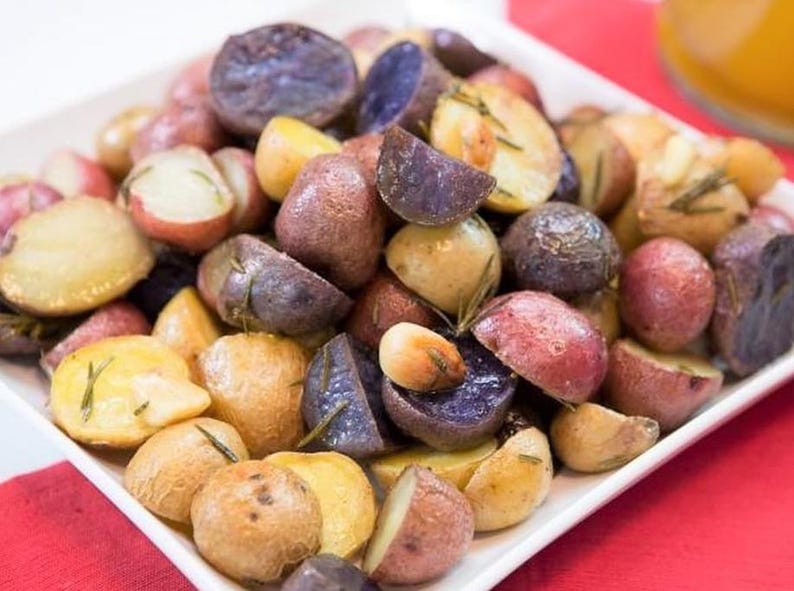 70 Mixed Color Potato Seeds for Planting - High-yield, Easy Plant, for ...