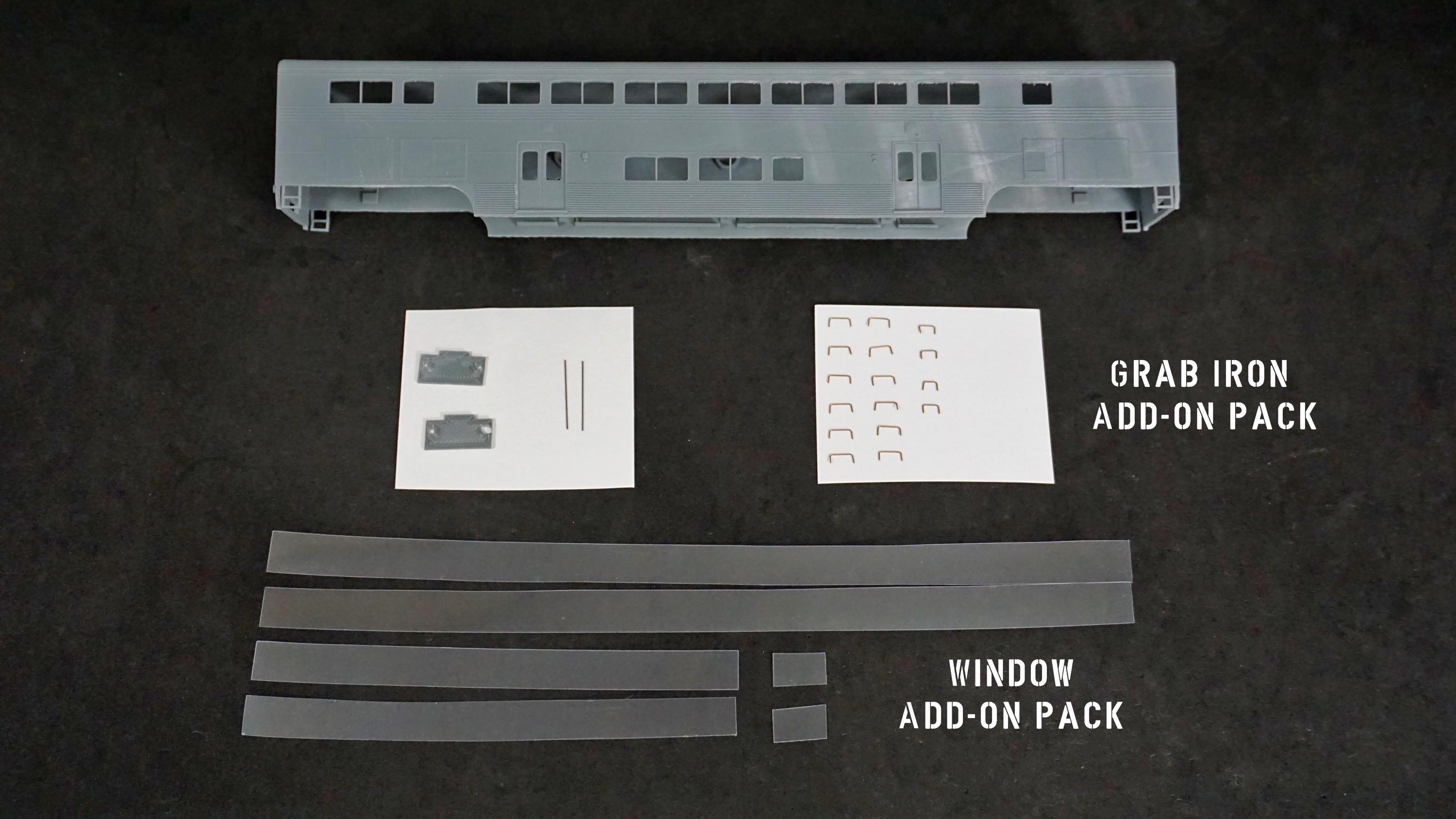 Grab Iron Add-on Pack for HO Scale Surfliner Coaches - Etsy
