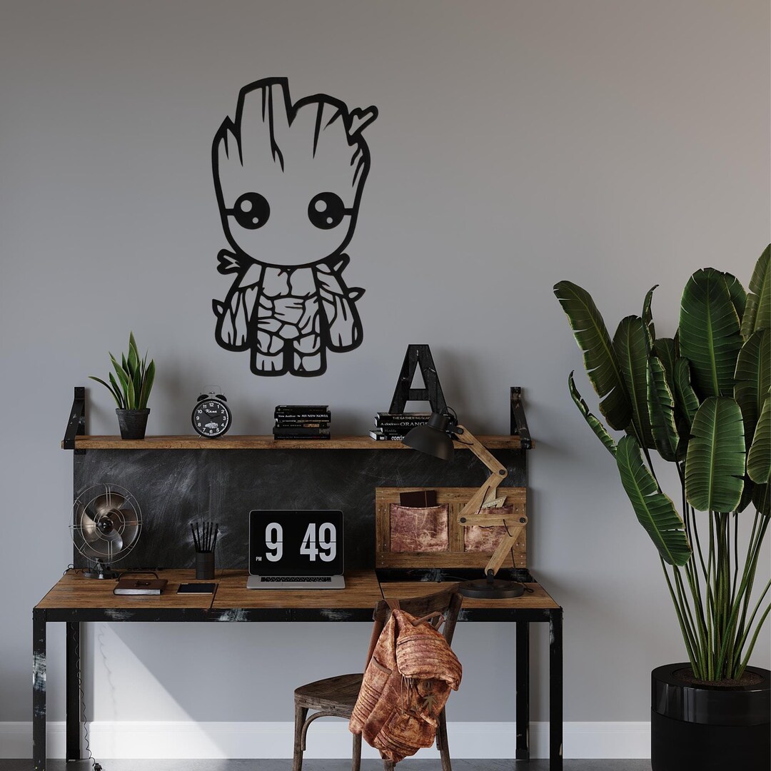 Groot Wall Art, A Marvel Fan's Dream Collectible,marvel Wall Decor ...