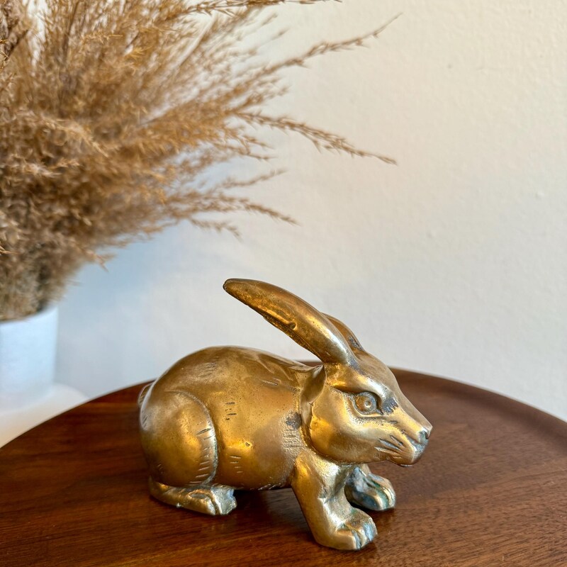 Brass Rabbit - Etsy