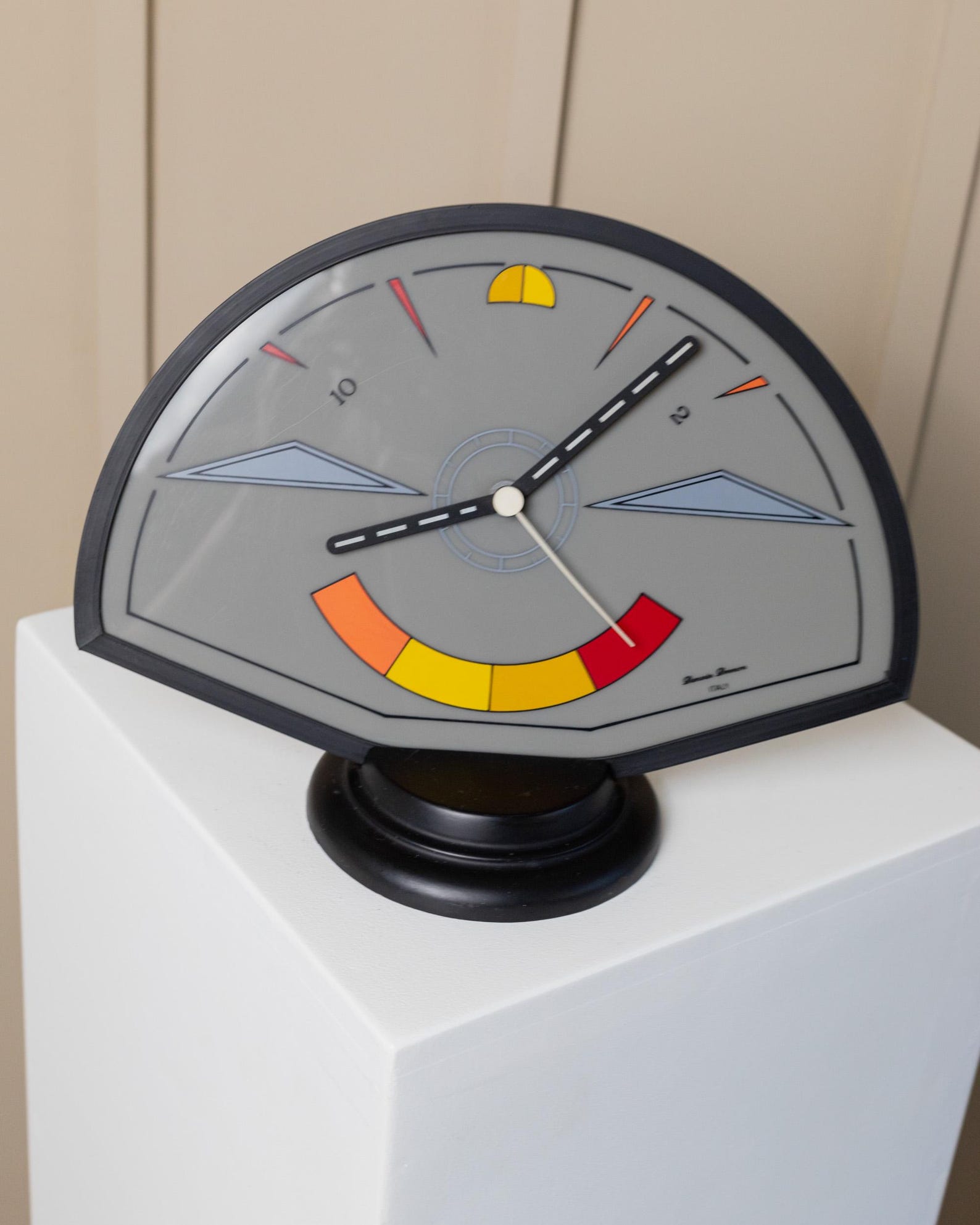 Colorful Vintage Grandfather Clock - Car Motif - Two-part Pop Art Wall ...