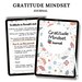 2025 Gratitude Mindset Journal | Digital Self-care Planner | Daily ...