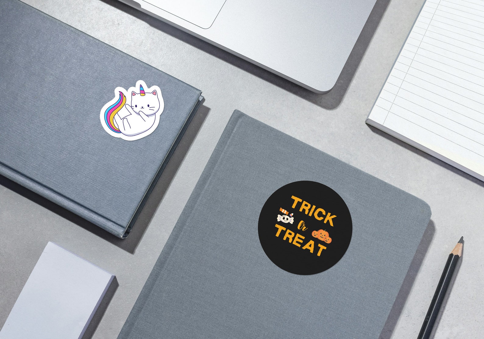 Spooky Halloween Sticker Bundle | Png Custom Halloween Stickers ...