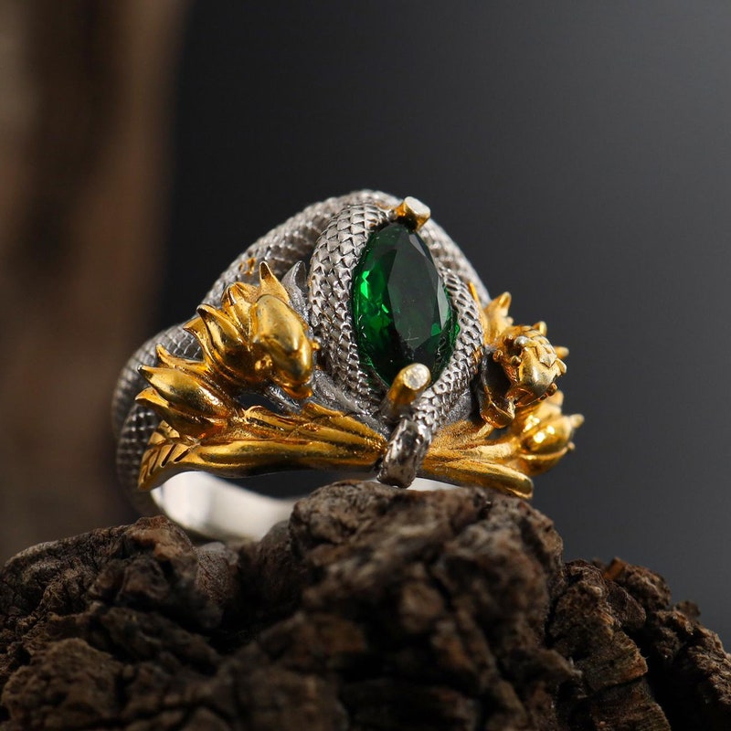 Dragon Rings for Men - Etsy