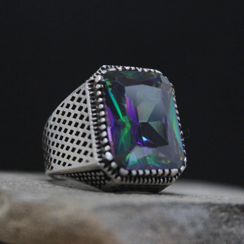 Alexandrite Ring Men - Etsy