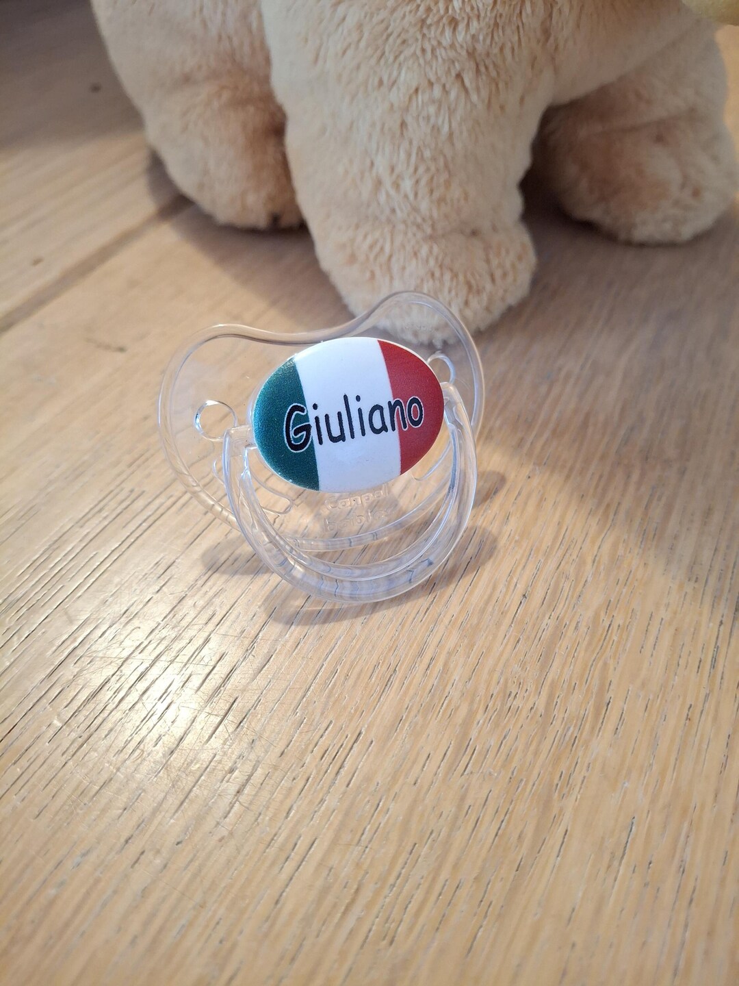 Personalized Baby Pacifier Italy First Name 158 - Etsy