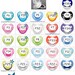 Personalized Stitch Baby Pacifier With First Name STC - Etsy