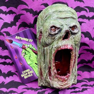 Limited Edition Zombie Light Switch Cover | Undead Decayed Creepy Scary ...