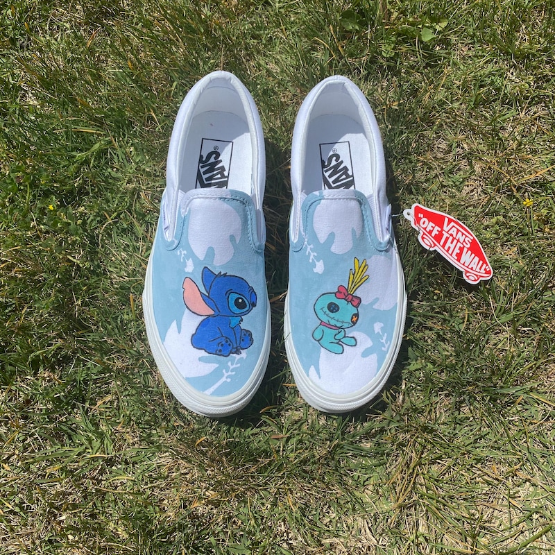 Hand Painted Vans - Etsy