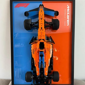 Mclaren F1 Digital Artwork for Wall Poster, Technic 42141 Compatible - Etsy