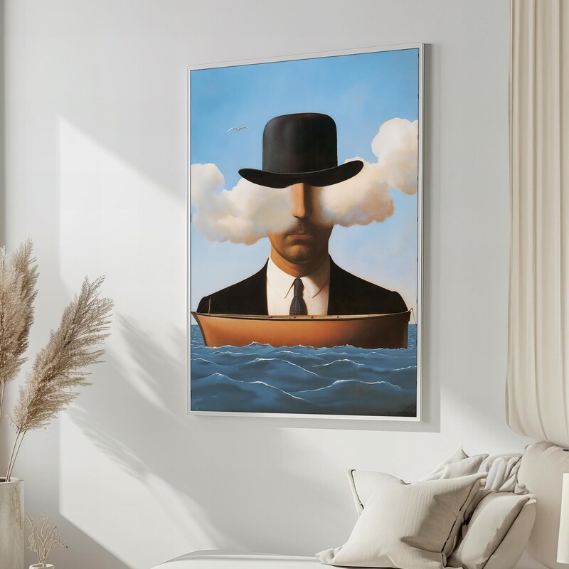 Magritte Bowler Hat - Etsy