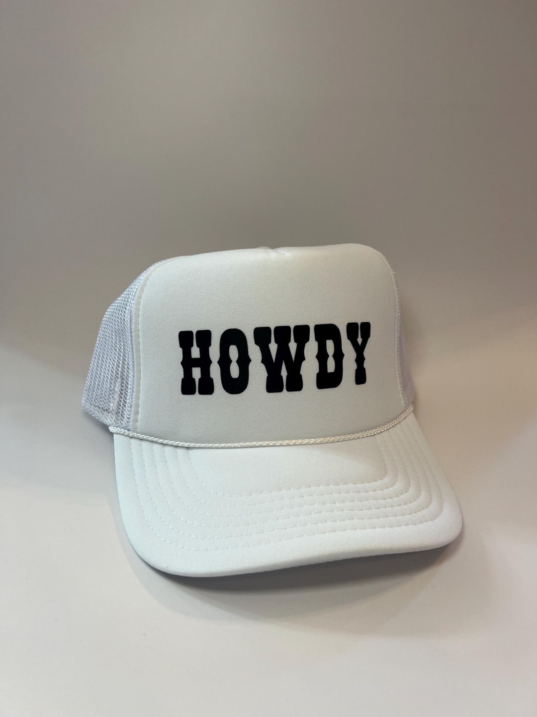 Howdy Trucker - Custom Trucker Hats - Trendy Trucker Hats - Etsy
