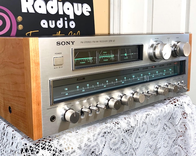 Sony STR-V7 Flagship Receiver – Monster 150W Vintage Amp Restored ...