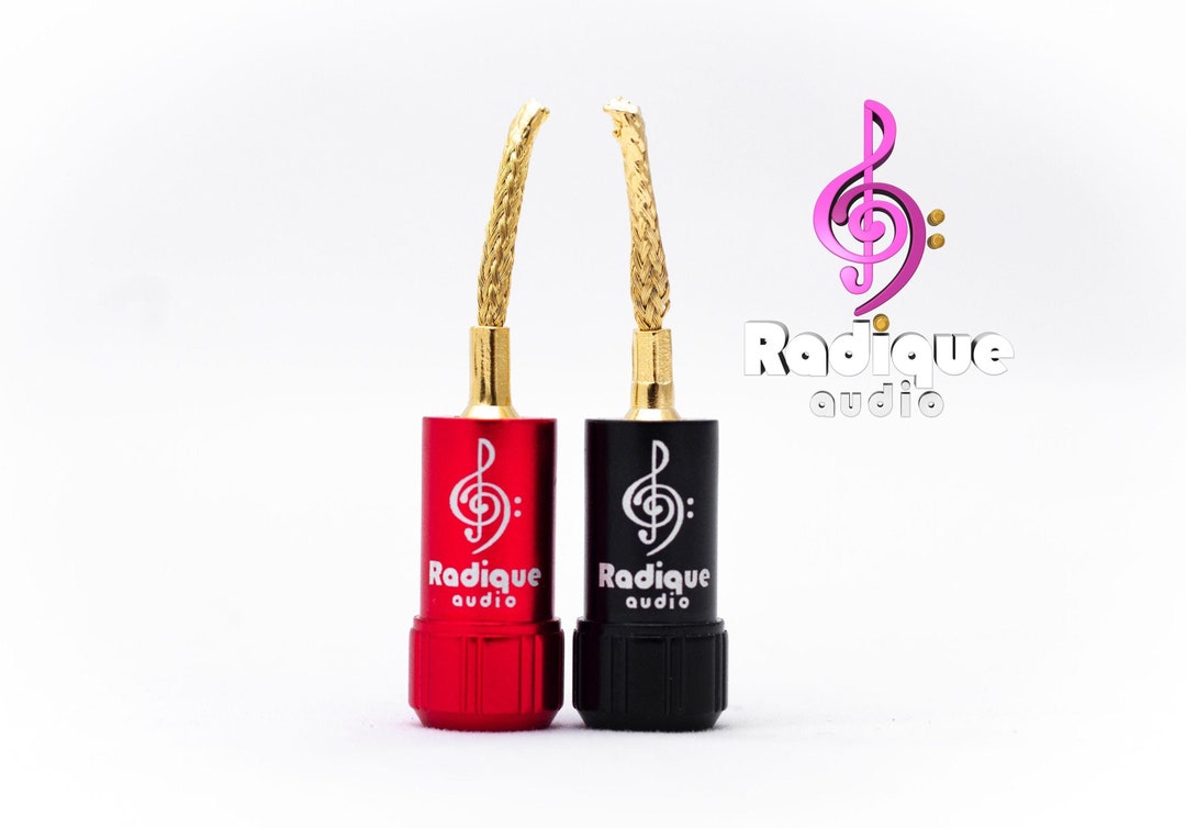 Radique Audio Pin Connectors (pair) - Etsy