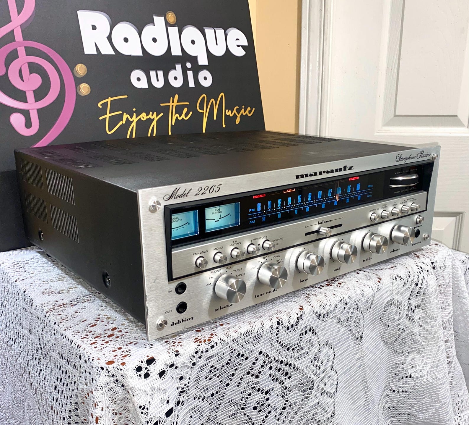 Attractive Vintage 65 Wpc Marantz 2265 Stereo Receiver Etsy