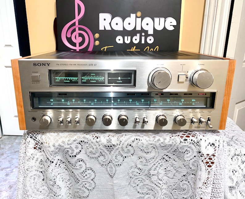 Sony STR-V7 Flagship Receiver – Monster 150W Vintage Amp Restored ...