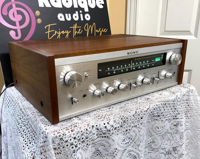 Sony STR‑6055 Vintage Stereo Receiver – 40WPC, Serviced & Refinished ...