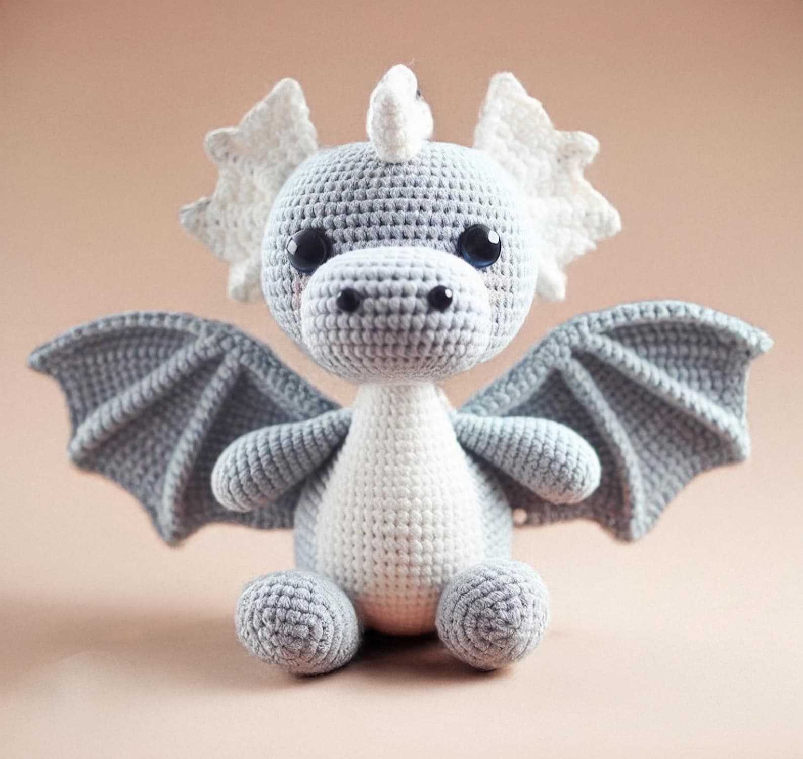Cute Dragon Crochet Pattern, Cute Amigurumi Pattern, DIY Crochet ...