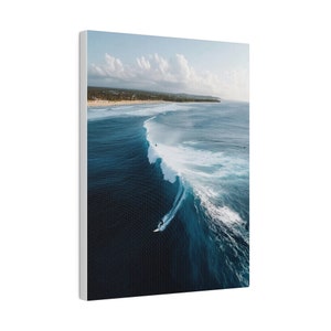 Aerial Photography Surfers Poster Surf Art Surfing Home Decor Beach ...