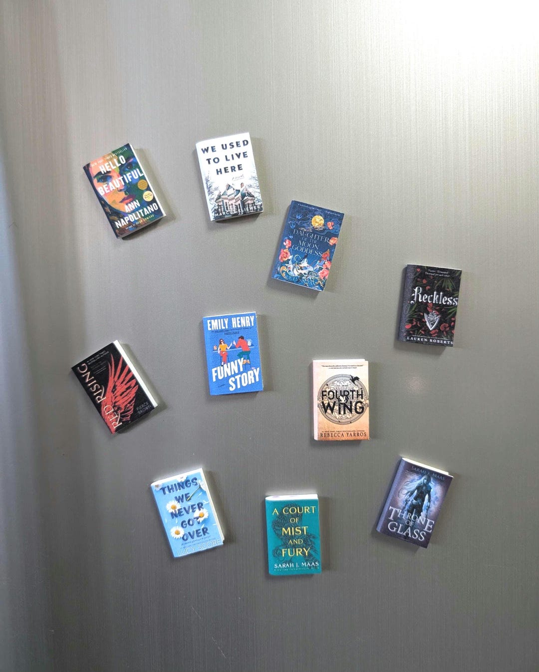 Magnetic Mini Books Cover on Both Sides Customizable 3d Printed | No ...