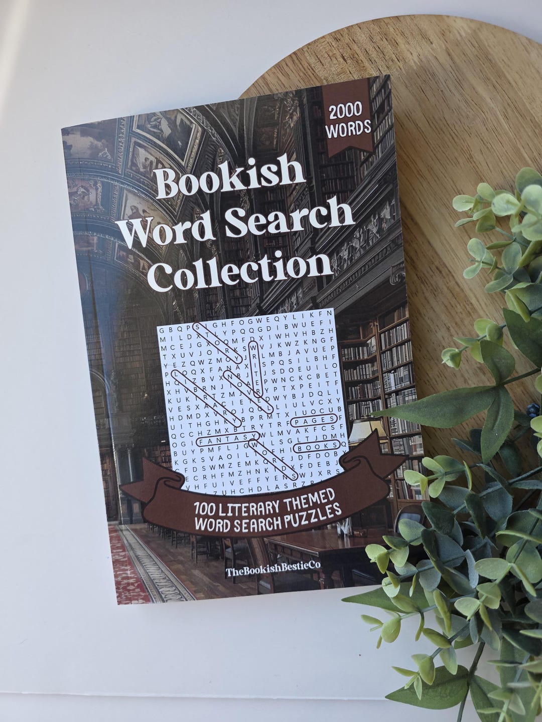 Bookish Word Search Collection - 100 Literary Themed Word Search ...