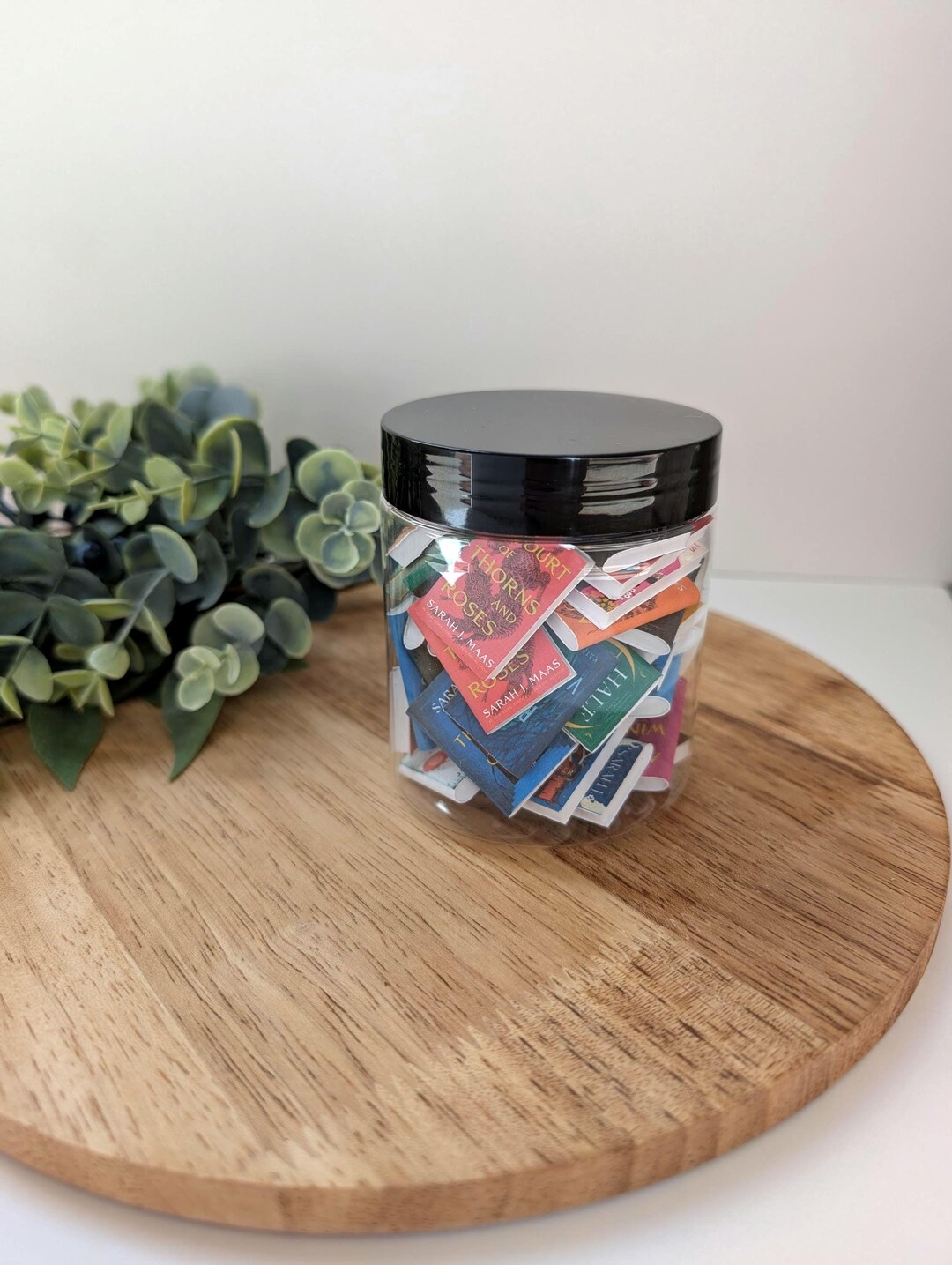 Personalized Mini Book Jar for Book Lovers - Custom Year in Books - TBR ...