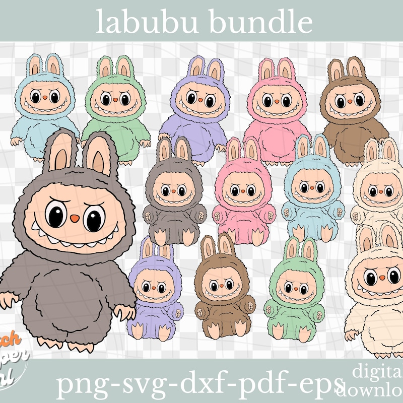 Labubu Vector - Etsy