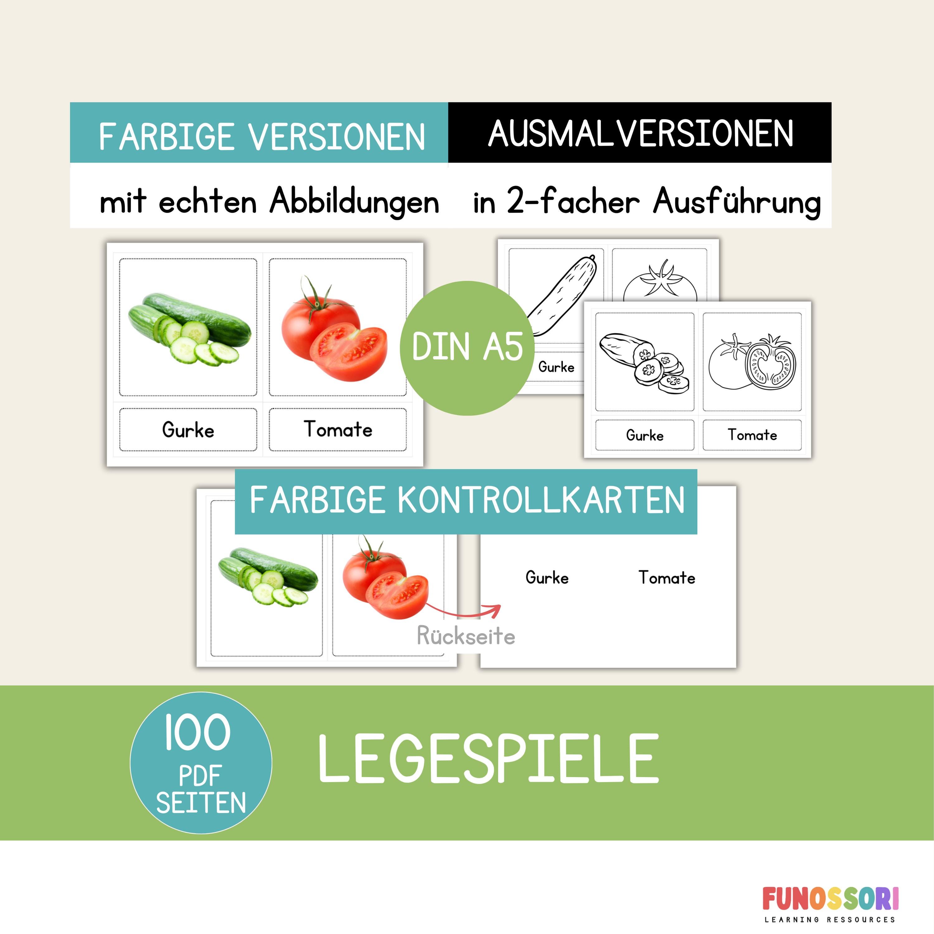 Vegetable Learning Cards | Montessori Picture Cards | Flashcards ...