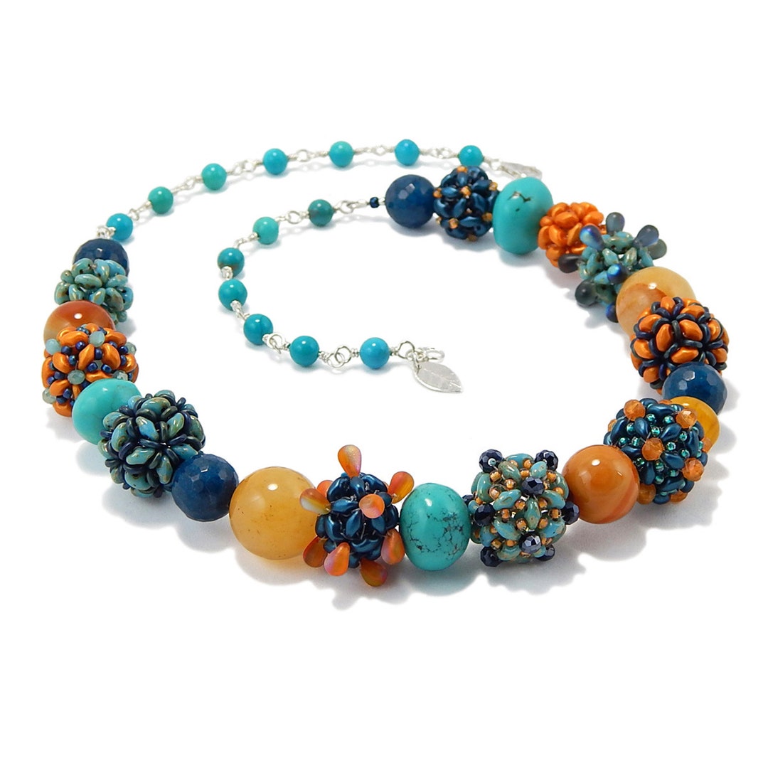 Beaded Bead Tutorial Variations Illustrations Photos - Etsy