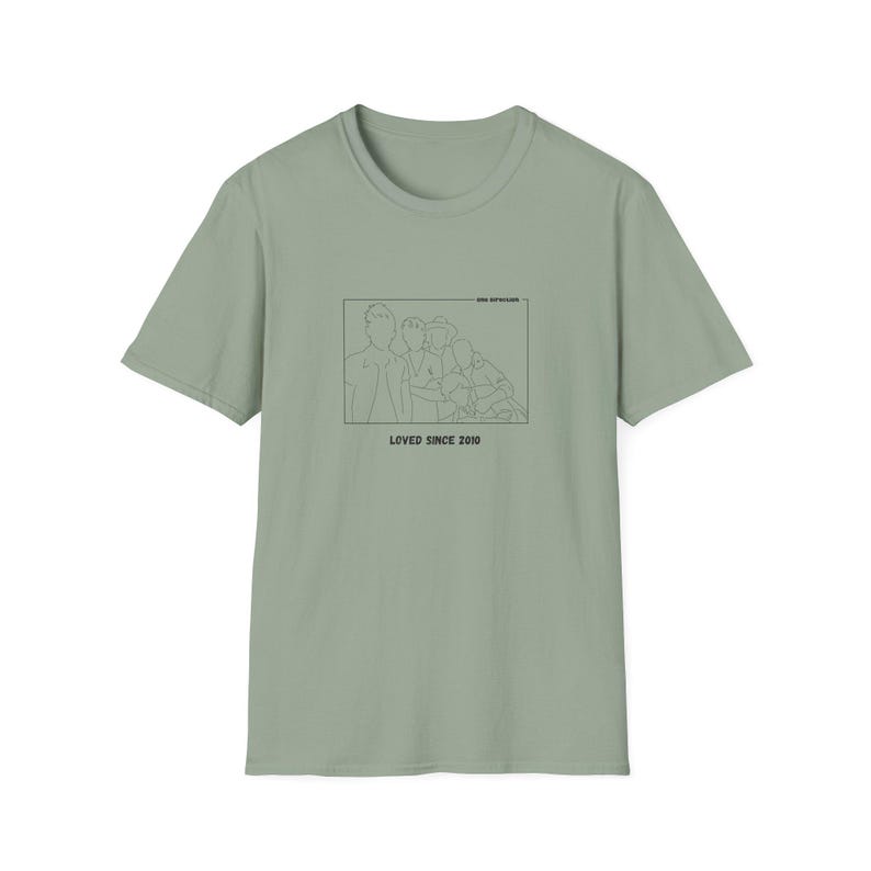 One Direction 15 Year Anniversary T-shirt: Minimalist 1D Fan Tee - Etsy