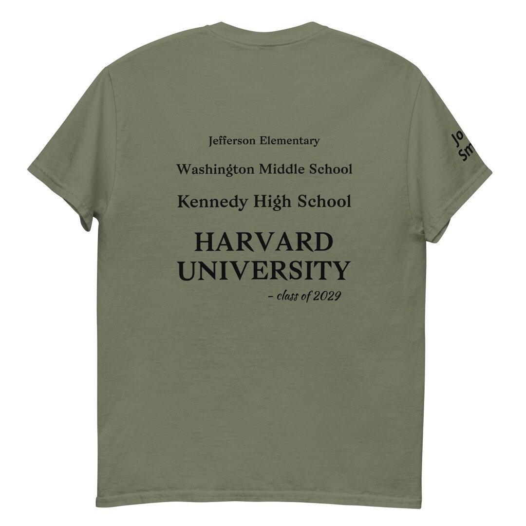 PERSONALIZED High School Senior T-shirt Senior Gift Graduation Gift ...