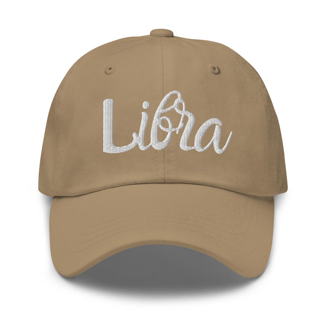 Libra Baseball Hat Zodiac Hat 3D Puff Embroidery Hat Zodiac Sign Merch ...