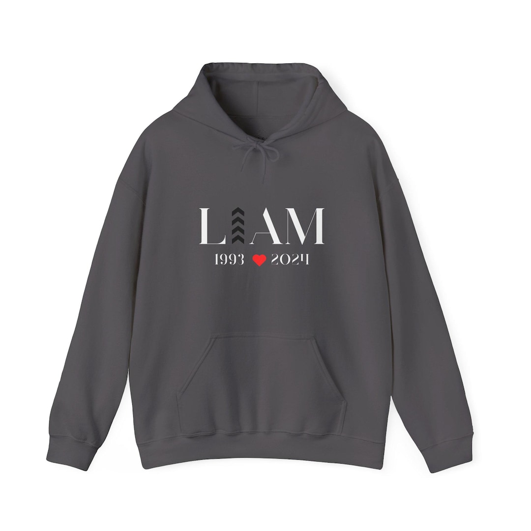 Liam Payne Memorial Hoodie | Arrow Tattoo, One Direction Fan Gift - Etsy