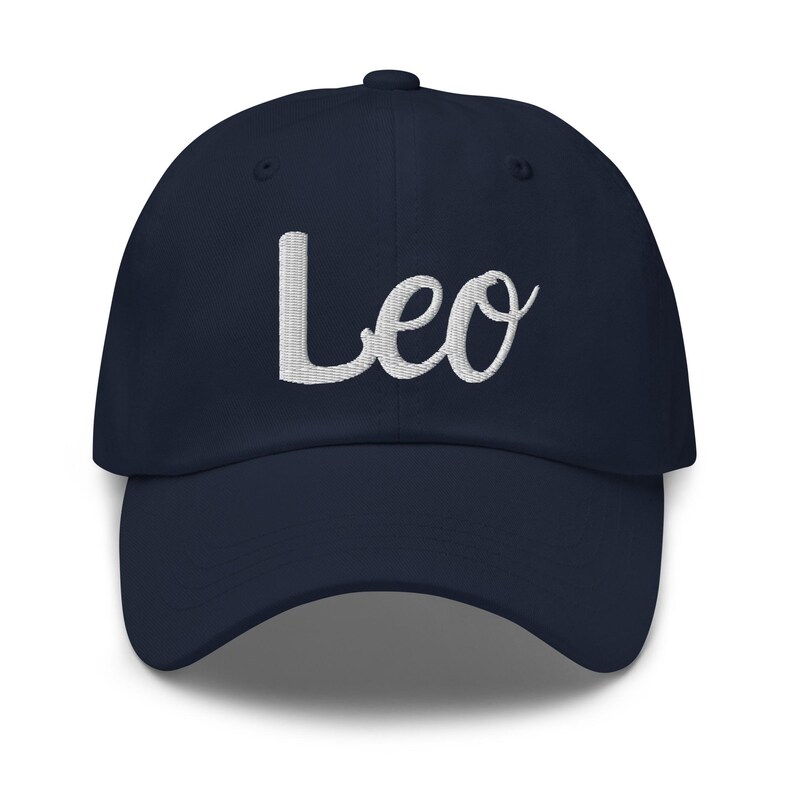 Leo Zodiac Baseball Hat | Embroidered Astrology Gift - Etsy