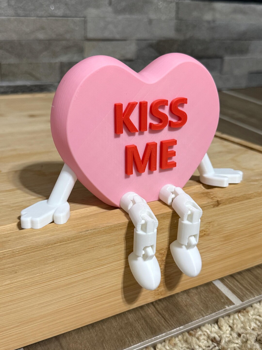 Articulated Sweetheart Candy - Valentine's Day Decor - Etsy