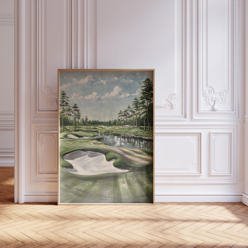 DIGITAL DOWNLOAD Vintage Golf Print | Water Color Prints | Golf Prints ...