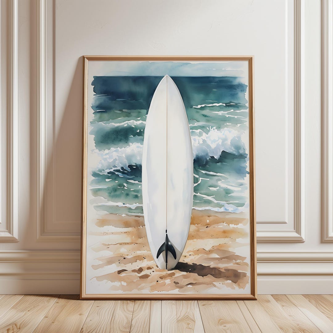 DIGITAL DOWNLOAD | Surf Poster | Beachy Wall Art | Surf Wall Art | Surf ...