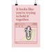 Clippy Microsoft Poster: Funny 90s Office Decor - Light Pink Wall Art ...