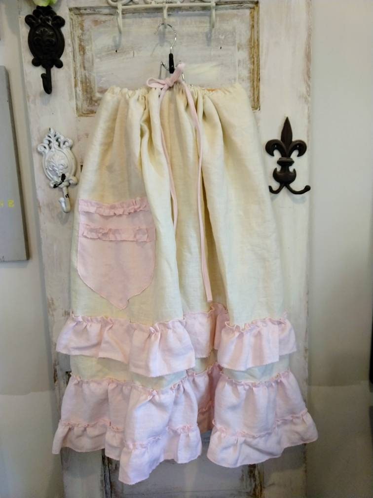 Whimsy Bloomers Linen Bloomers Cottage Clothing Boho Style Ruffled ...