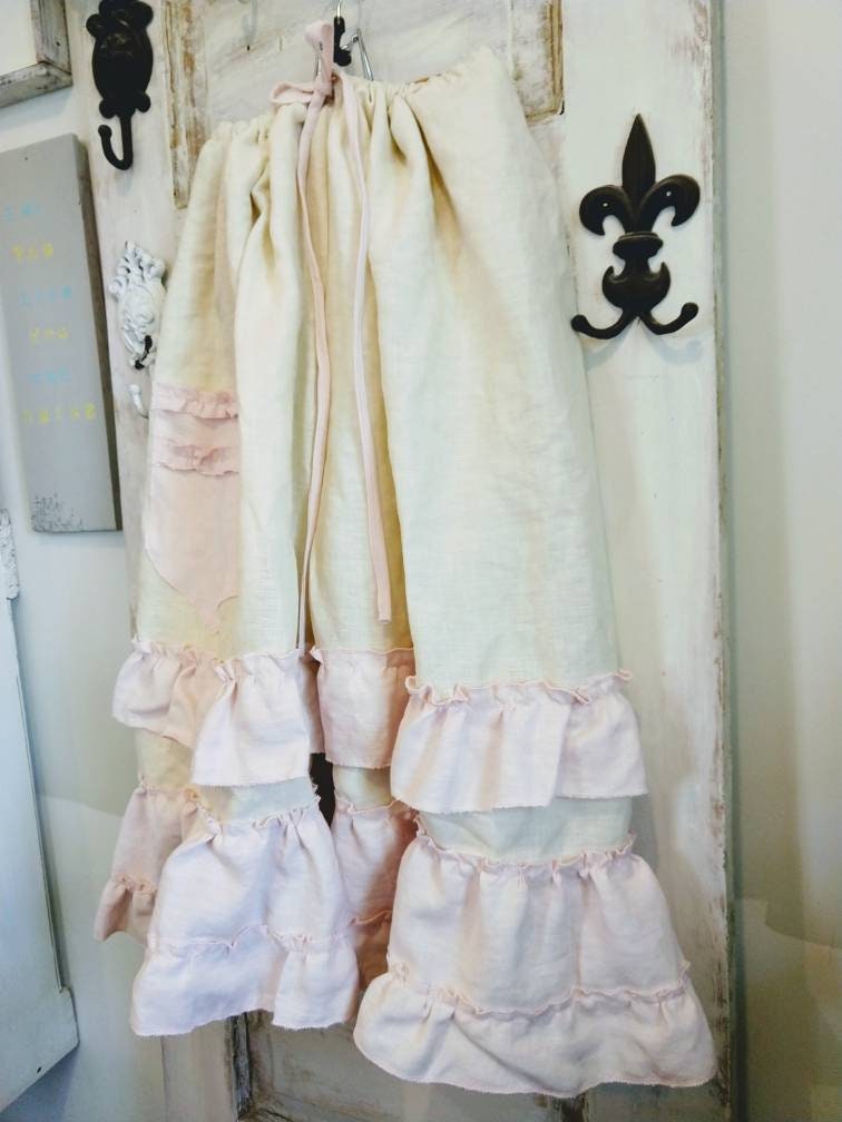 Whimsy Bloomers Linen Bloomers Cottage Clothing Boho Style Ruffled ...