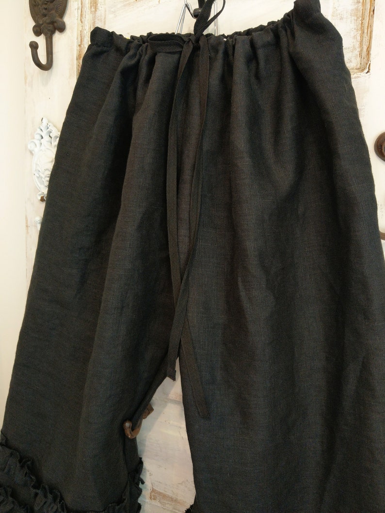 Prairie Style | Linen Bloomers | Little Ruffled Love | Linen Pants ...
