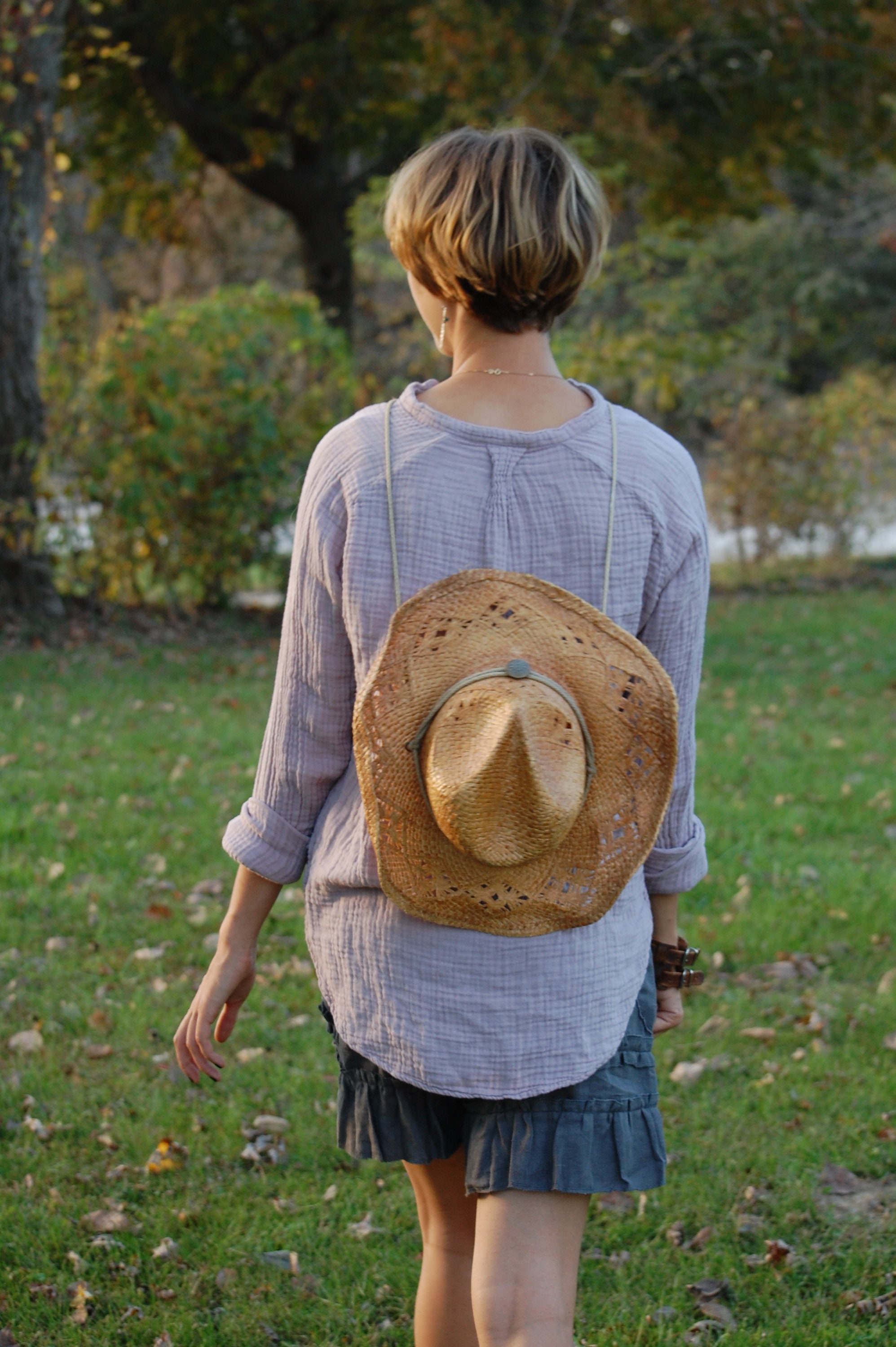Linen Ticking Shorts Bloomer Shorts Little Ruffled Love - Etsy