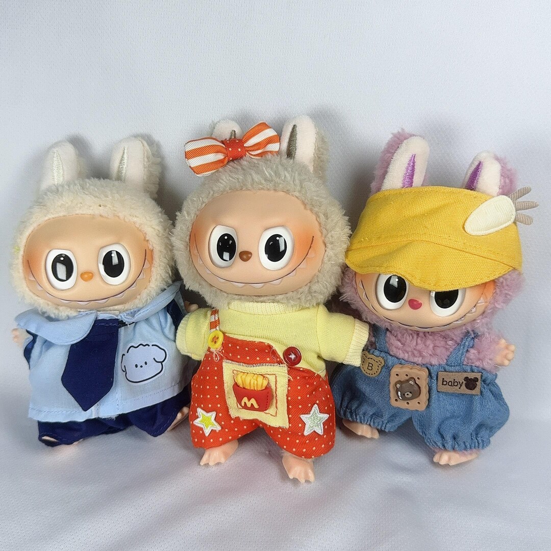 Labubu Clothes Handmade Labubu Outfit Crochet Labubu Shirt Gifts for ...