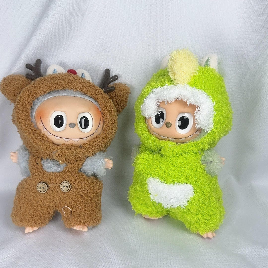 Labubu Clothes Handmade Labubu Outfit Crochet Labubu Shirt Gifts for ...