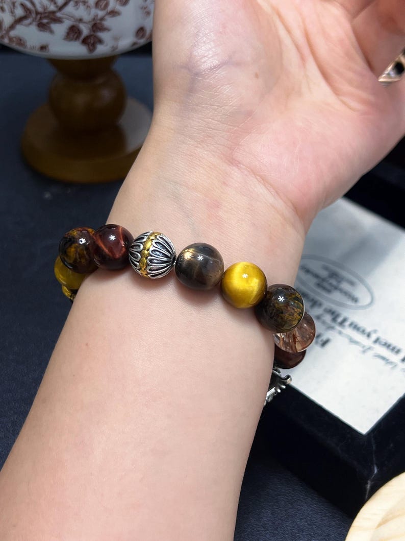 Black Myth Goku Style Bracelet, Custom Crystal Bracelets, Personalized ...