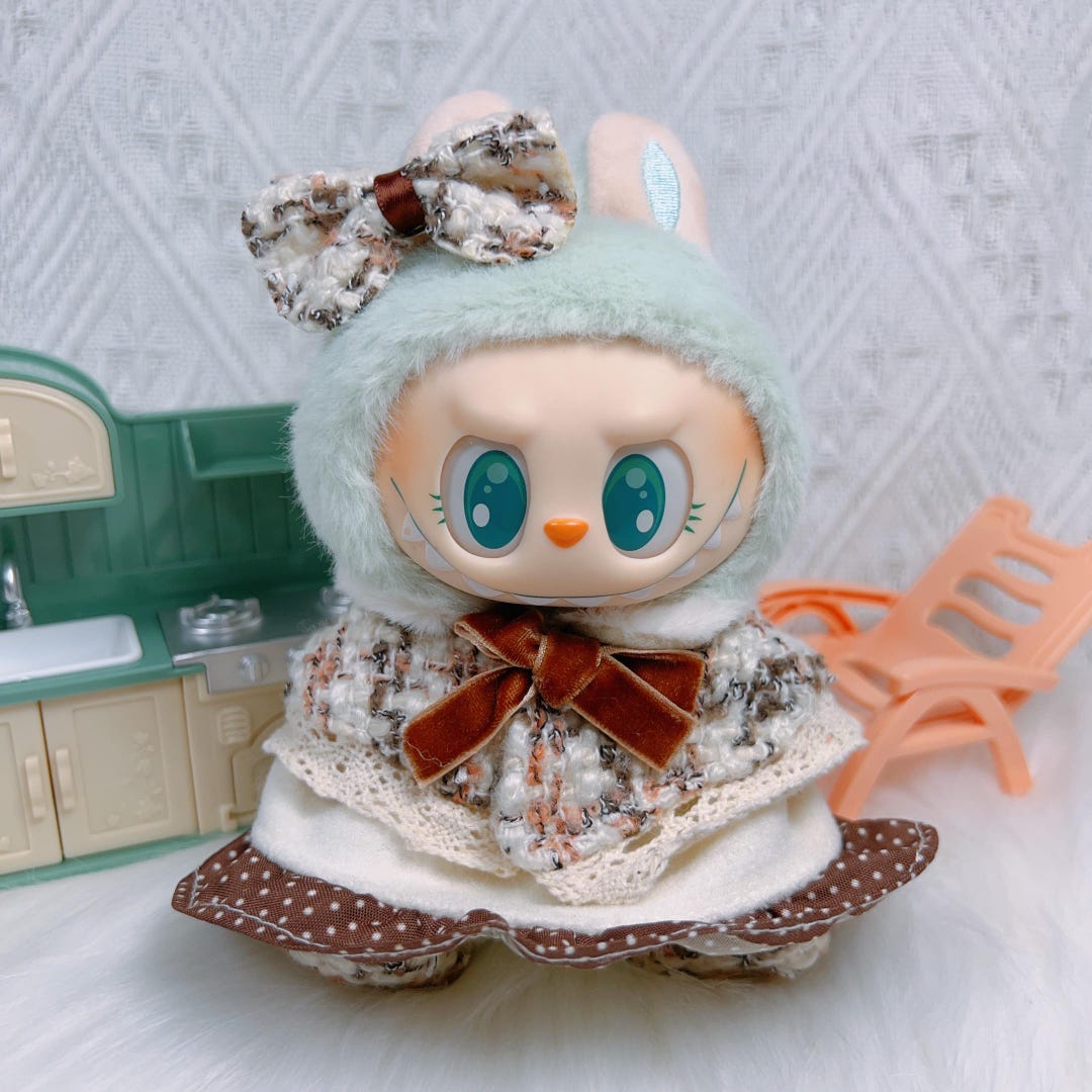 Labubu Clothes Handmade Labubu Outfit Crochet Labubu Shirt Gifts for ...